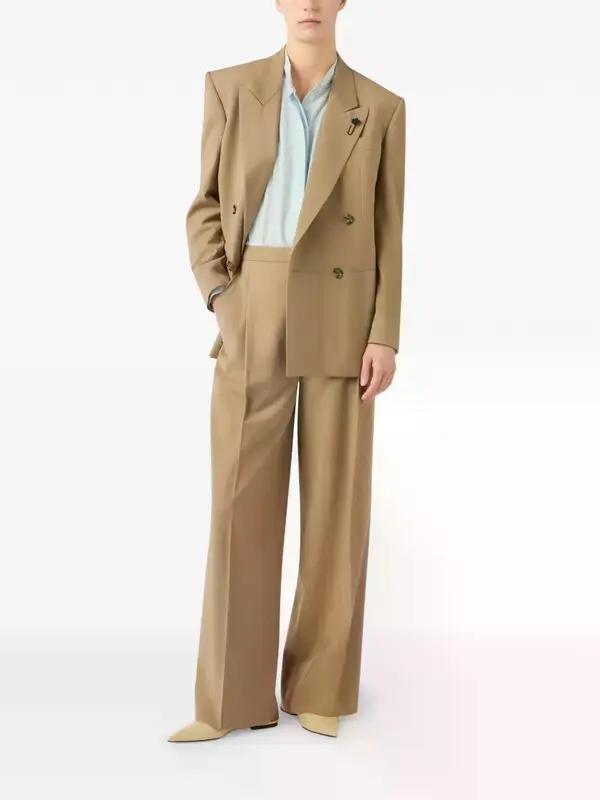 LARDINI Mandarin Collar Silk Shirt