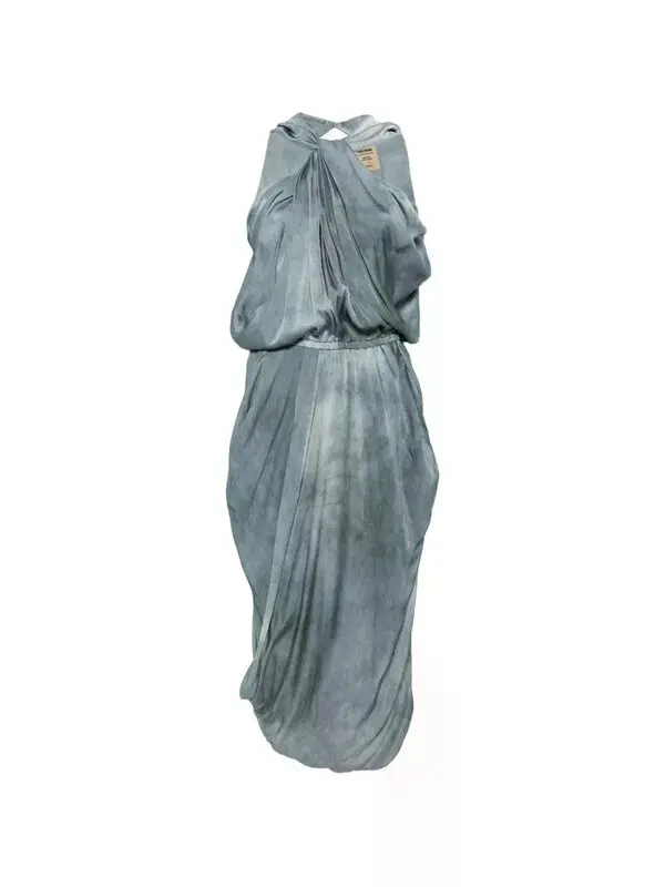 UMA WANG Agnes Draped Midi Dress