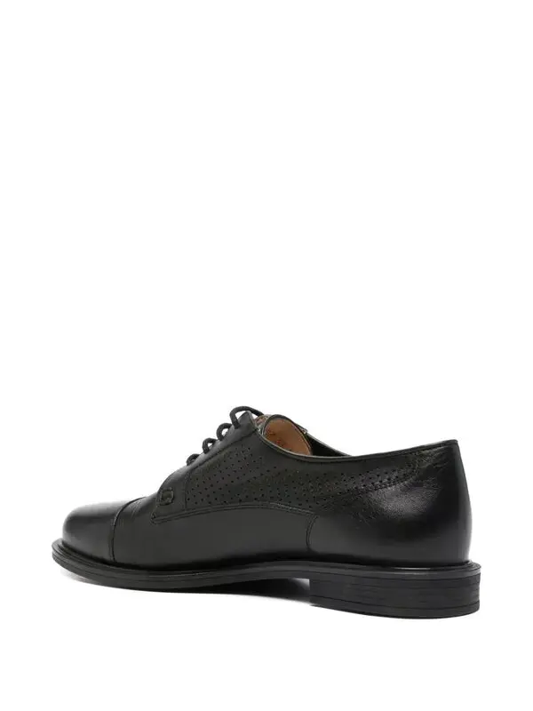 SERGIO MORETTI FIRENZE Derby Shoes With Perforated Detail