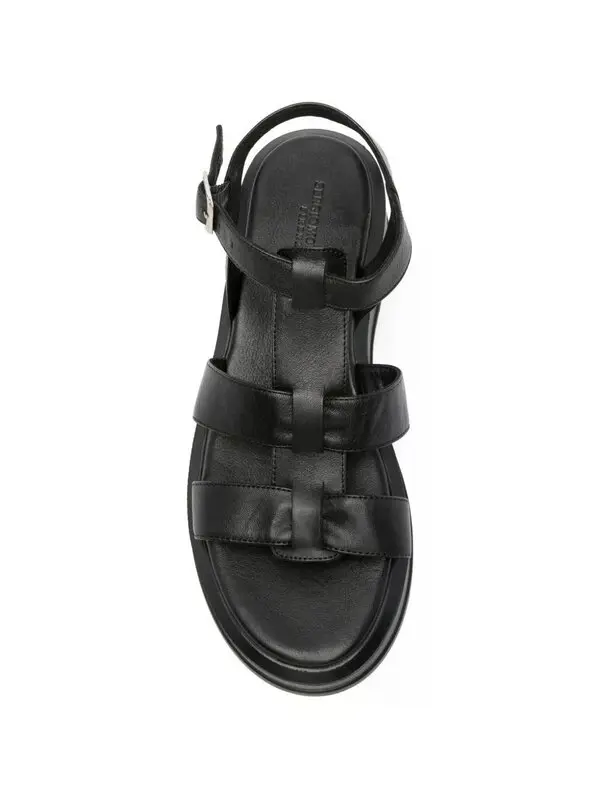 SERGIO MORETTI FIRENZE Buckle-fastening Platform Sandals