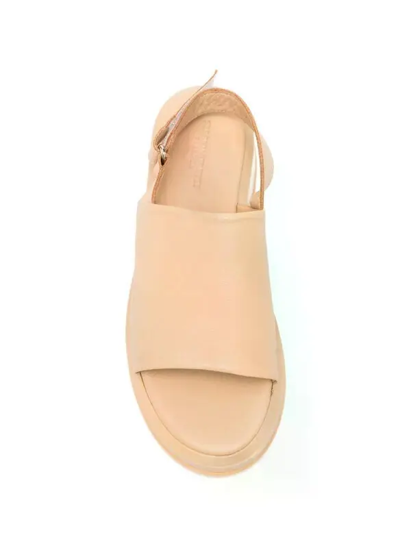 SERGIO MORETTI FIRENZE Open Toe Platform Sandals