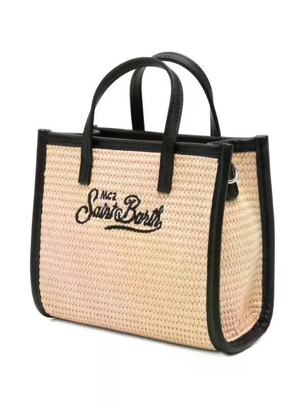 MC2 SAINT BARTH Mini Woven Tote Bag