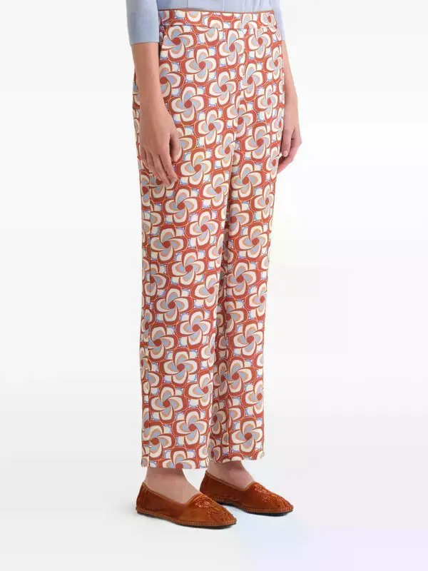 Malìparmi Moulinè" Print Trousers