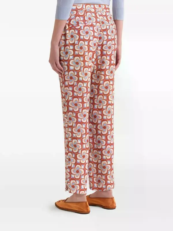 Malìparmi Moulinè" Print Trousers