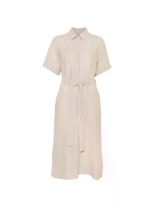 Gant Belted Button-down Midi Dress