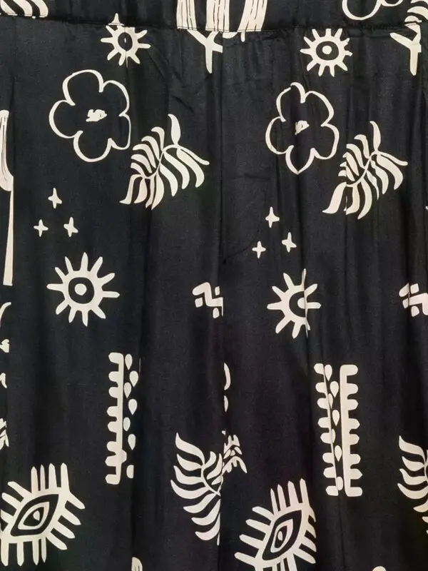 A PAPER KID Graphic Print Shorts