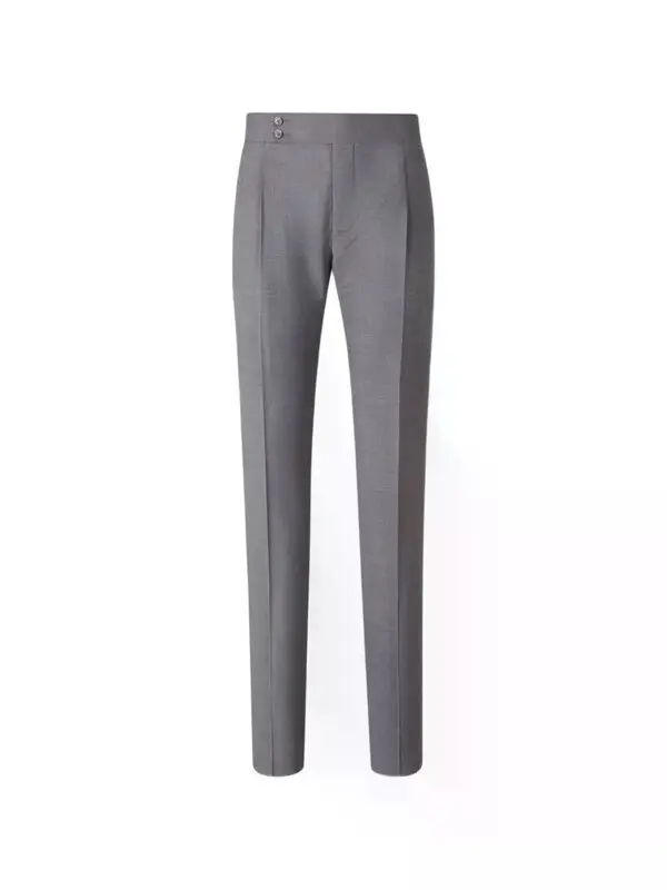 Scabal Pleated Side-adjuster Trousers