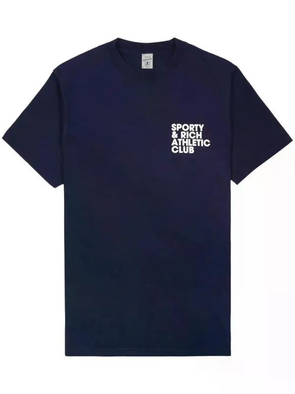 SPORTY & RICH Athletic Club Cotton T-shirt