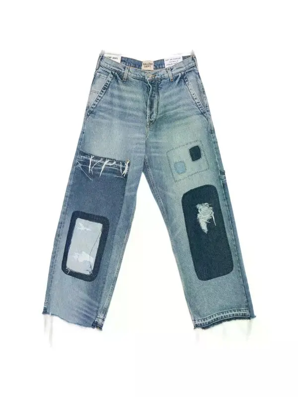 GALLERY DEPT. Patchwork Distressed Jeans