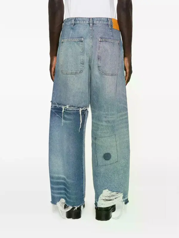GALLERY DEPT. Patchwork Distressed Jeans