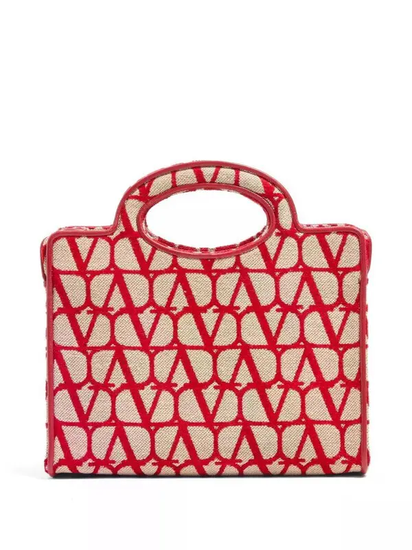 Valentino Garavani Toile Iconographe Small Shopping Bag
