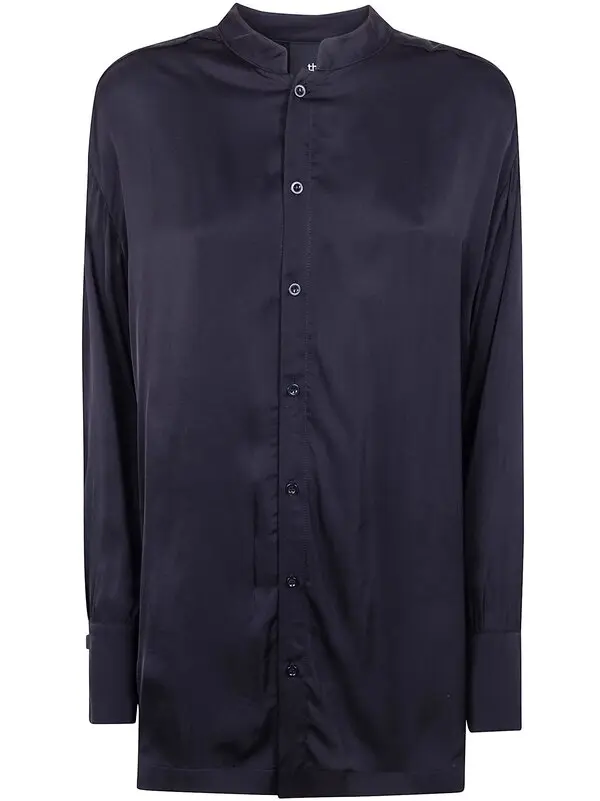 THOM KROM Oversized Viscose Shirt