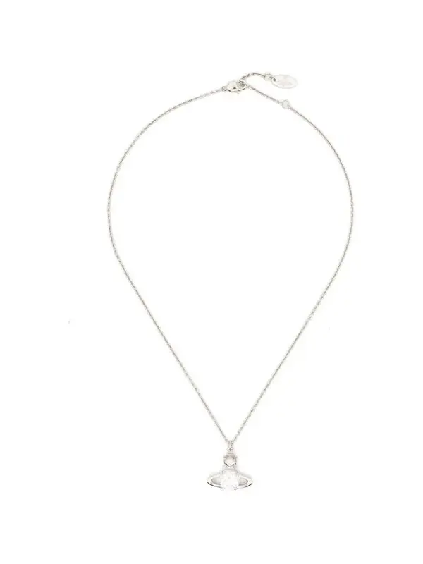 VIVIENNE WESTWOOD Reina Large Pendant Necklace - Metallic