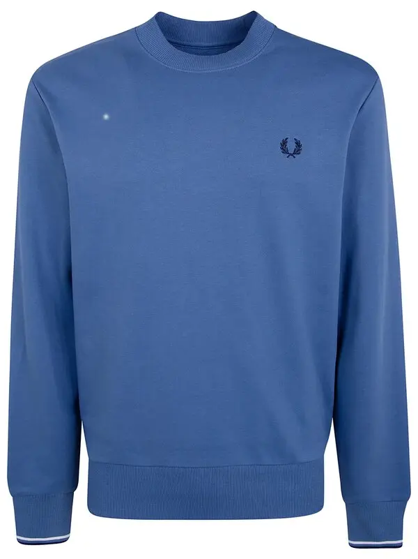 Fred Perry Crew Neck Sweatshirt - Blue
