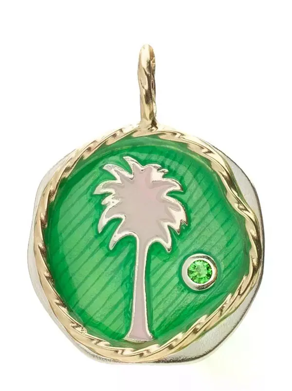Pascale Monvoisin 9kt Yellow Tsavorite Pendant - Gold
