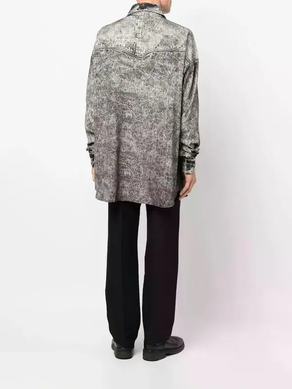 DIESEL® S-kang Long-sleeve Cotton Shirt