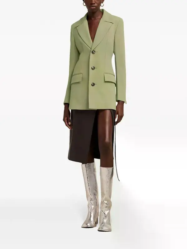 AMI Paris Single-breasted Wool Jacket