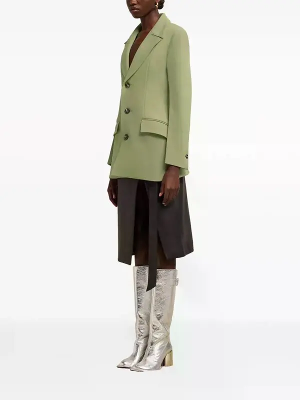 AMI Paris Single-breasted Wool Jacket