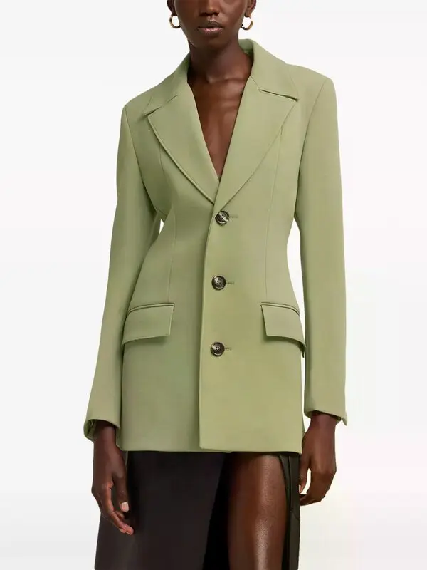 AMI Paris Single-breasted Wool Jacket