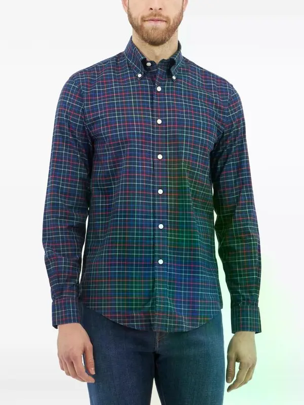 Brooks Brothers Plaid-pattern Button-fastening Shirt