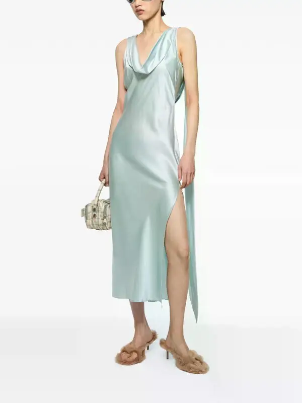 Acne Studios Silk Tunic Dress