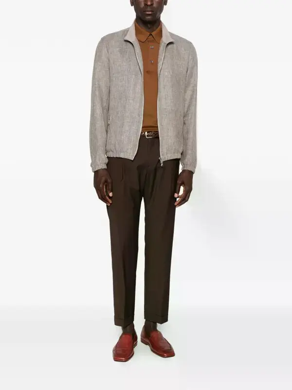BARBA NAPOLI Zip-up Jacket