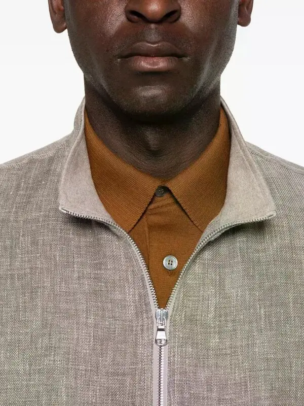BARBA NAPOLI Zip-up Jacket