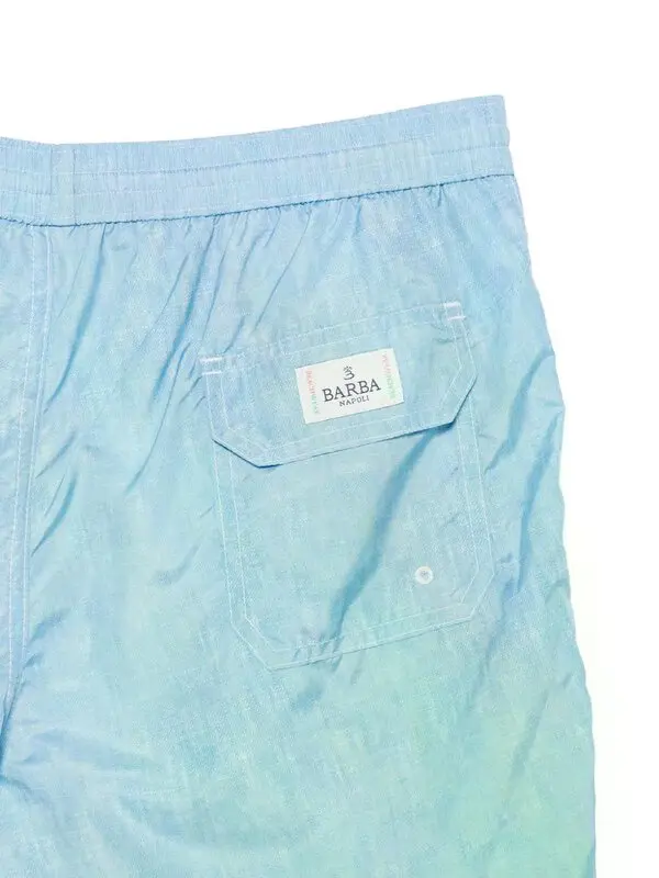 BARBA NAPOLI Drawstring Waist Swim Shorts