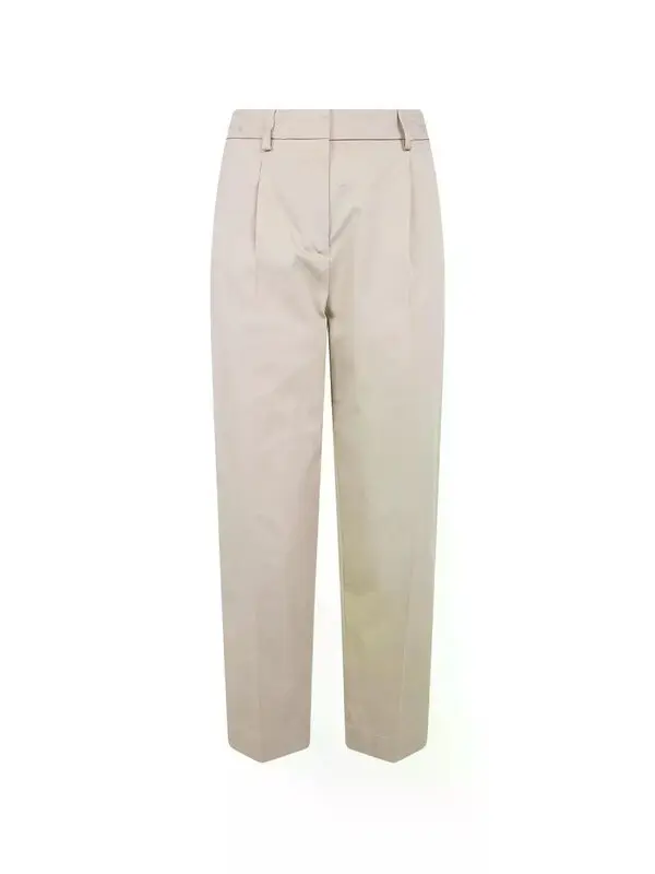 DRHOPE Pleated Trousers - Neutrals