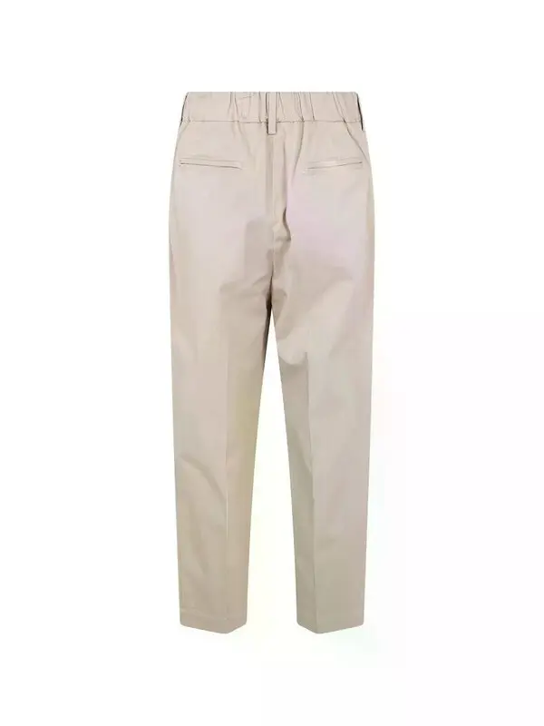DRHOPE Pleated Trousers - Neutrals