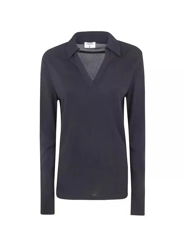 Filippa K V-neck Long-sleeve T-shirt