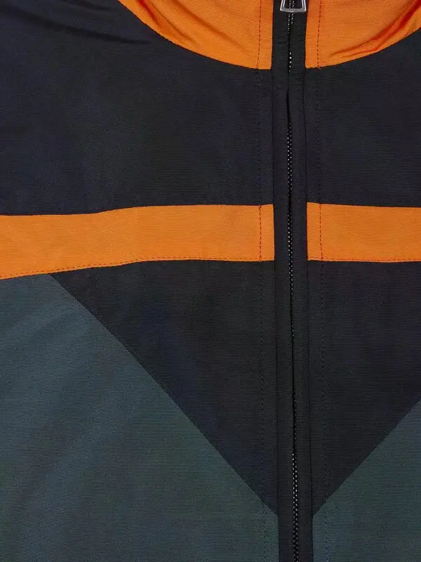 N°21 Color-block Zip-up Bomber Jacket