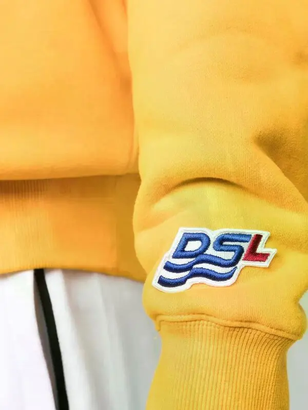 DIESEL® Cotton Logo Patch Hoodie