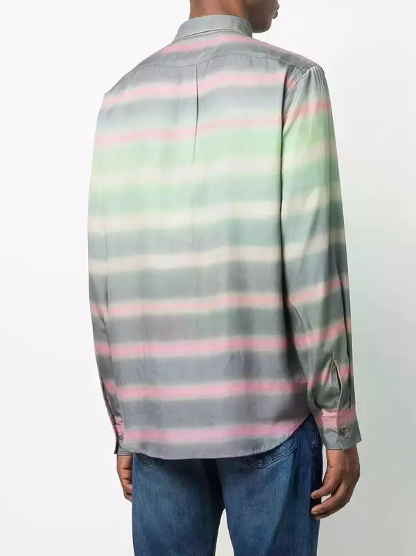 DIESEL® Striped Button-up Shirt
