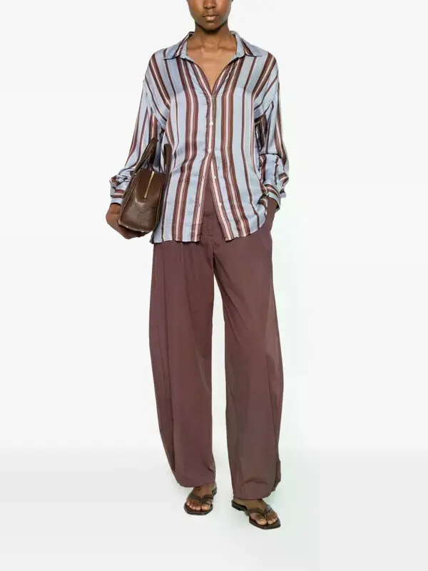 DIEGA Striped Long Sleeve Shirt