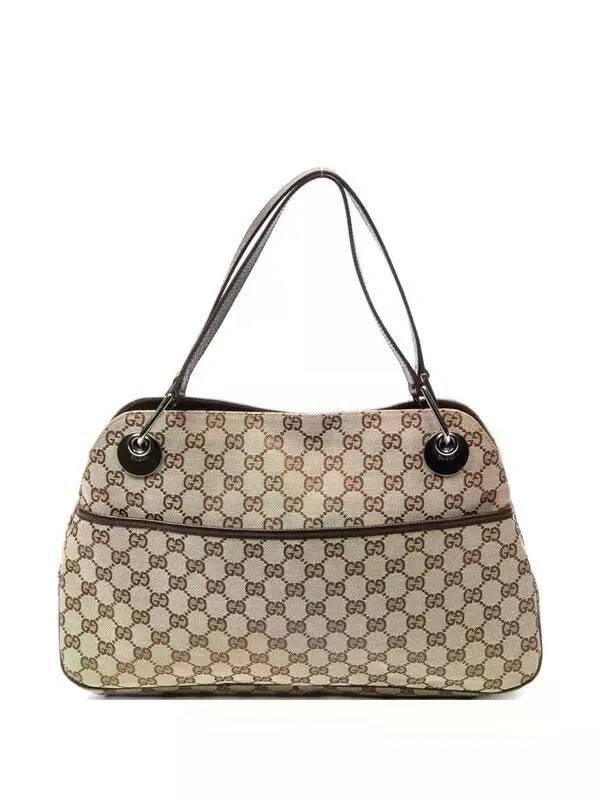 Gucci Gg Monogram Canvas Tote Bag