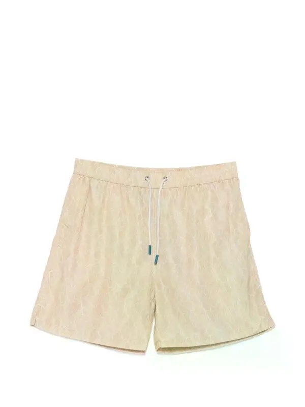 FEFÈ Printed Drawstring Swim Shorts