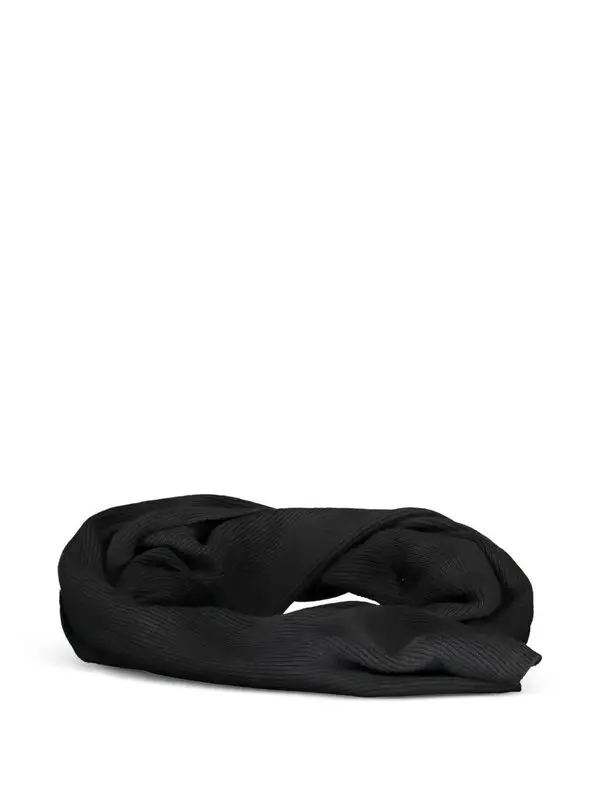 NORTH SAILS Ribbed-knit Logo-patch Scarf