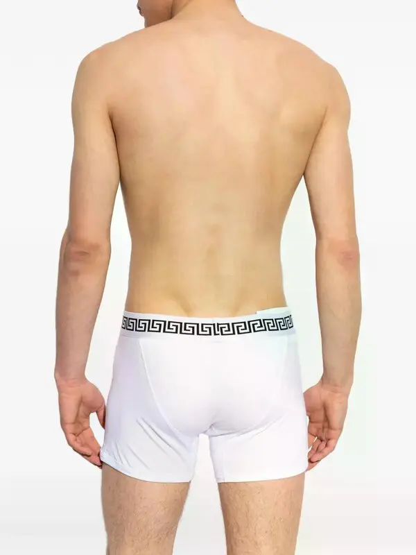 Versace Greca Medusa Boxers - White