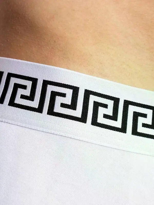 Versace Greca Medusa Boxers - White