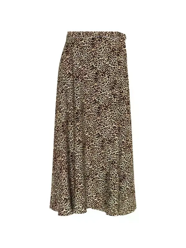 Munthe Ubba Leopard-print Maxi Skirt