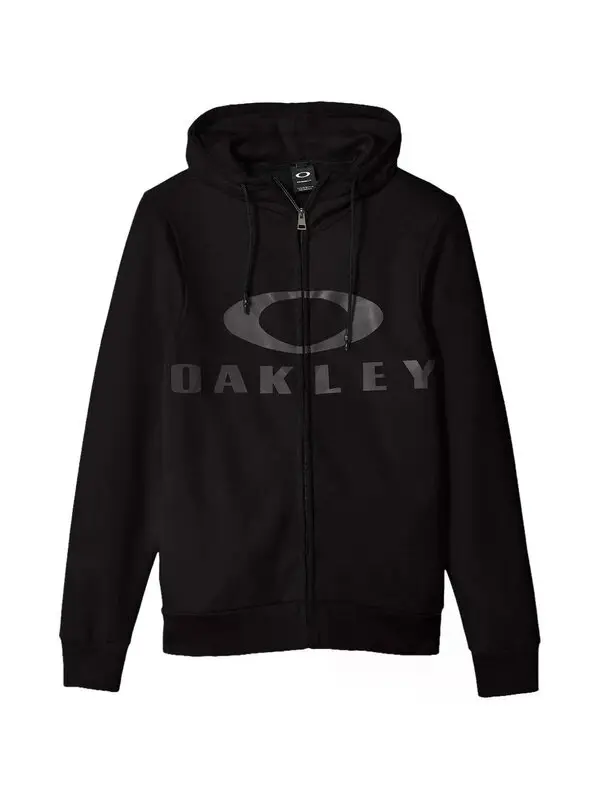Oakley Bark Full-zip Hoodie - Black