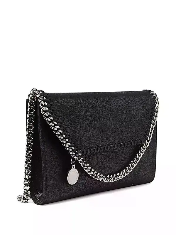 Stella McCartney Falabella Chain-trim Shoulder Bag - Black