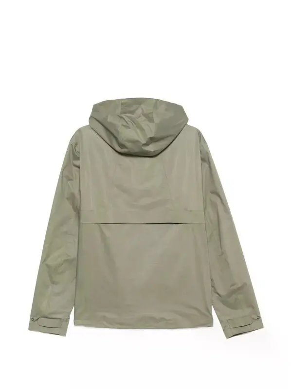 K-WAY Hooded Jacket With Logo Patch