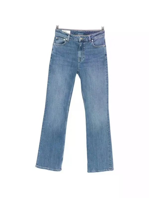Gant Flared-leg Jeans With Whiskering Effect
