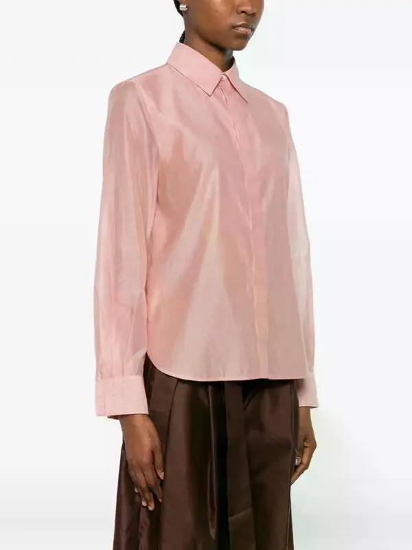 Peserico Button-fastening Long-sleeve Shirt