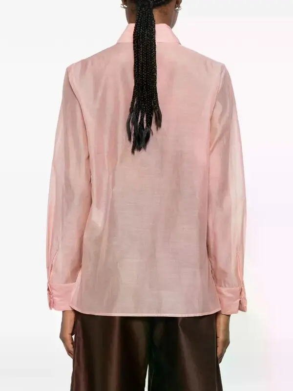 Peserico Button-fastening Long-sleeve Shirt