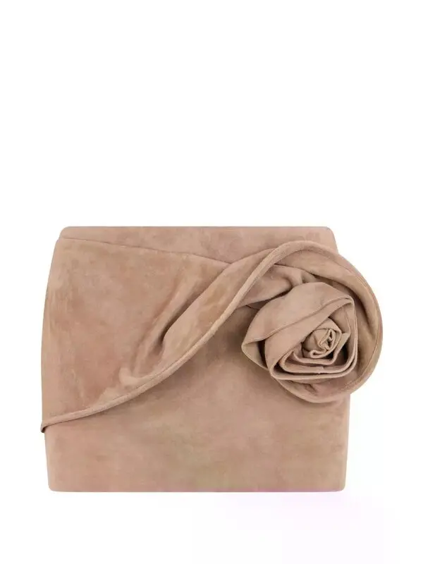 Magda Butrym Rose Detail Draped Skirt