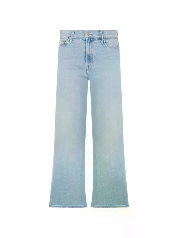 MOTHER Faded Wide-leg Jeans