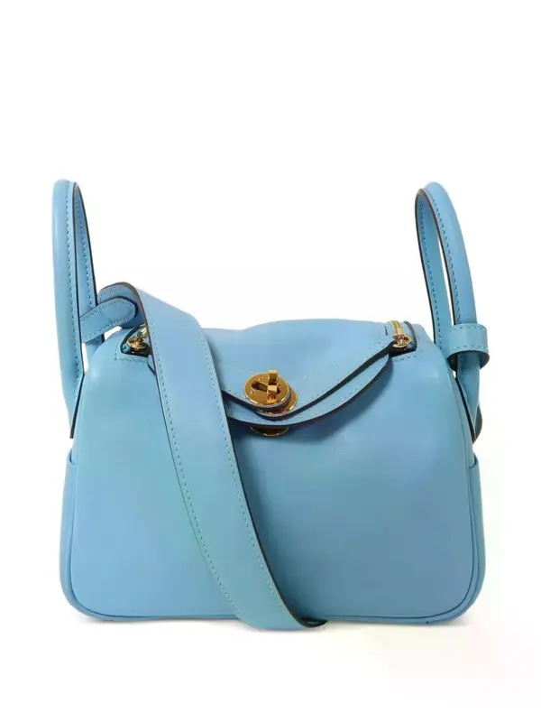 Hermès Mini Lindy Shoulder Bag - Blue